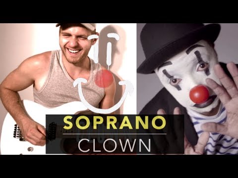 SOPRANO - CLOWN - electric guitar cover - YouTube