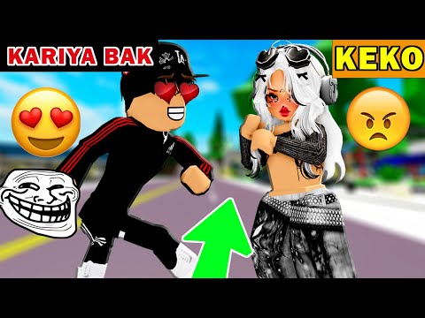 KEKO ERKEK GİBİ DAVRANIP KIZLARI TROLLEDİM😂💀(Roblox Brookhaven 🏡Rp)