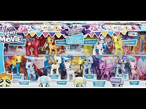 My Little Pony the Movie Friendship Festival Party Friends Collection ...