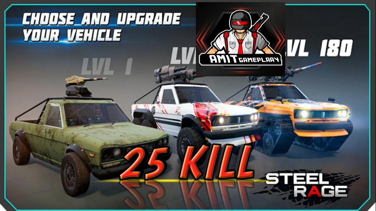 Steel Rage car multiplayer war pvg ., Twisted battle 2020 - YouTube