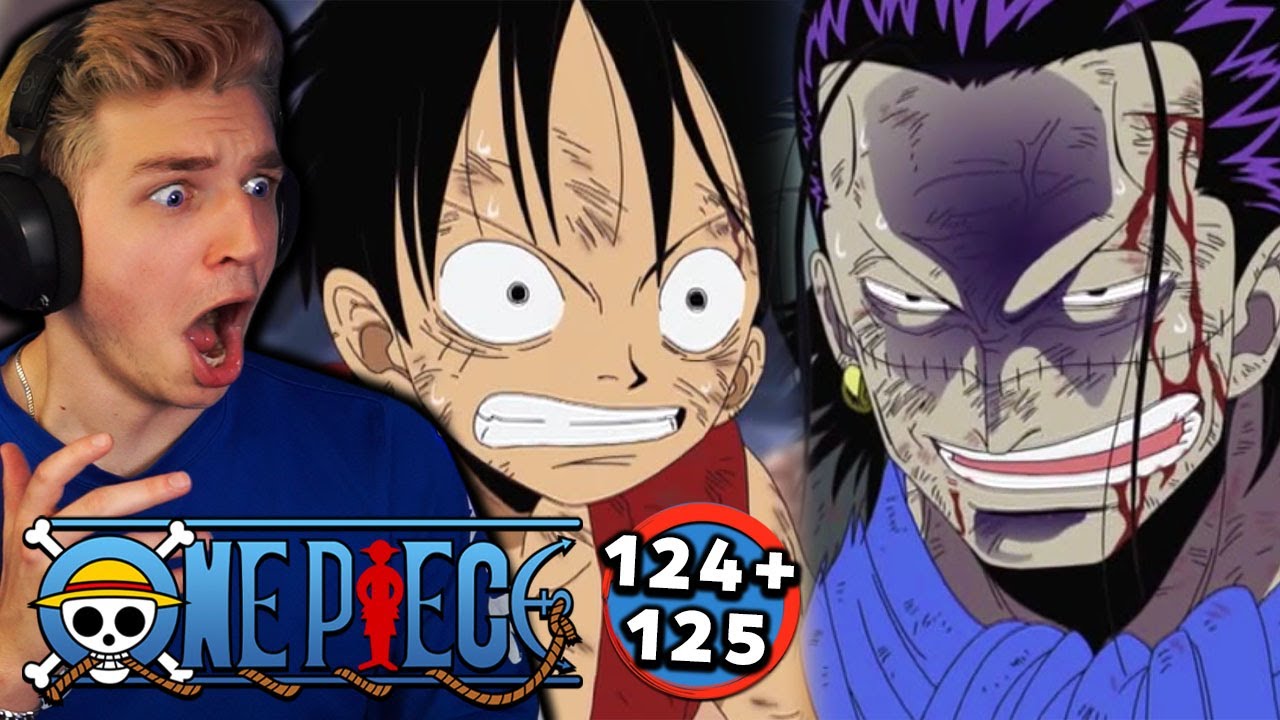 LUFFY VS CROCODILE - THE REMATCH!! | One Piece REACTION Episode 124 ...