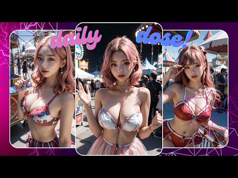 HD busty asian model - AI generated girlfriend - japanese model