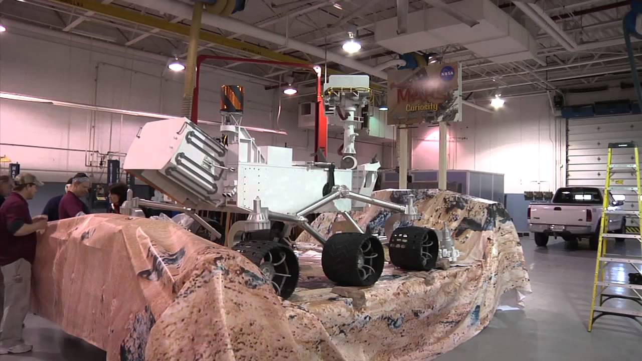 NASA Preps for Inaugural Parade - YouTube