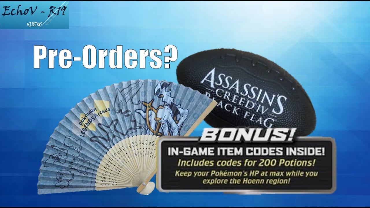 Video Game Pre-Orders - YouTube