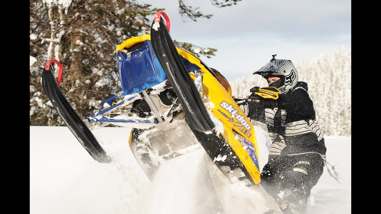 Snowmobiling in Gördalen SWEDEN HD - YouTube