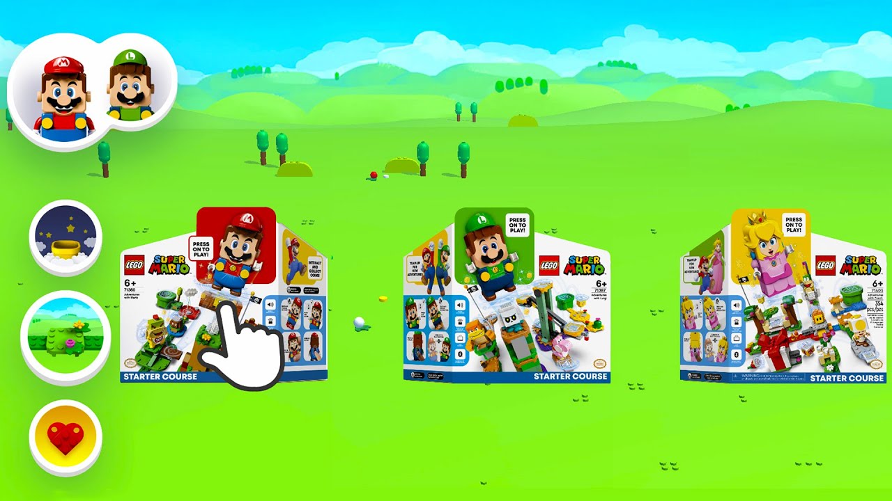 LEGO Super Mario Soundtrack | 1 Hour Relax Music | Lego Super Mario App ...