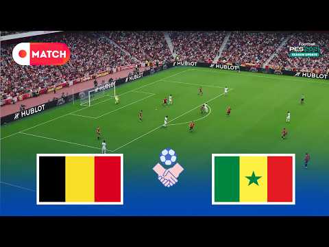 Belgium vs Senegal | World Cup 2026 Full Gameplay Simulation | eFootball PES 2021