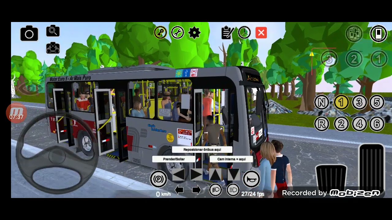 Dirigindo um ônibus muito top neubus mega 2006 midi - YouTube