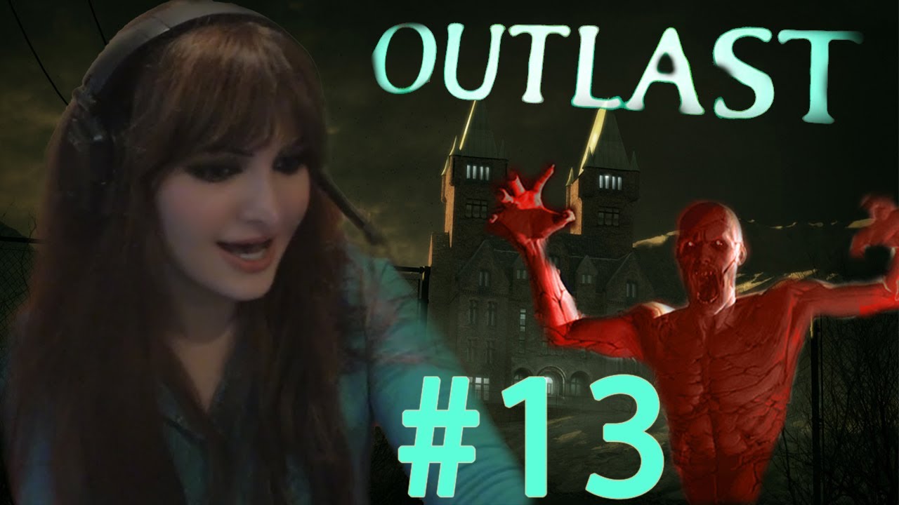 Glowy Ghost?! Outlast Gameplay Walkthrough Part 13 Let's Play [With ...