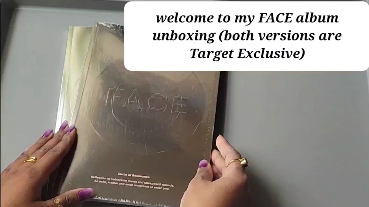 FACE Album Unboxing Both Versions (Target Exclusive)! - YouTube