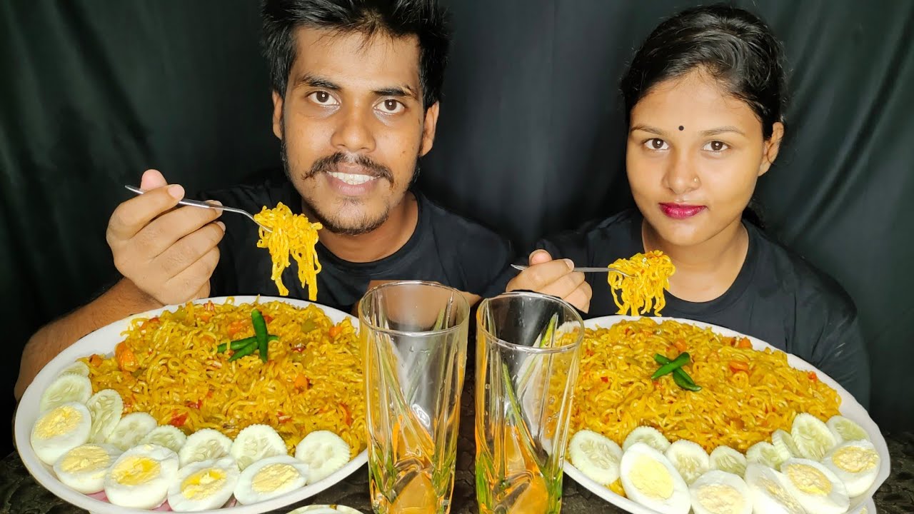 MAGGIE EATING CHALLENGE || SPICY MAGGI CHALLENGE AND NOODLES CHALLENGE ...