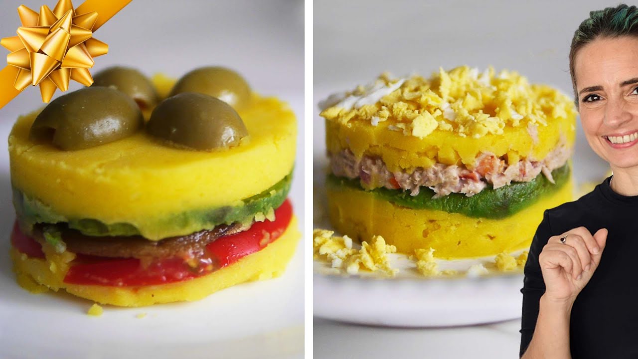 Causa Peruana Clásica y Vegan (no se pierdan esta receta!!! es fácil y ...
