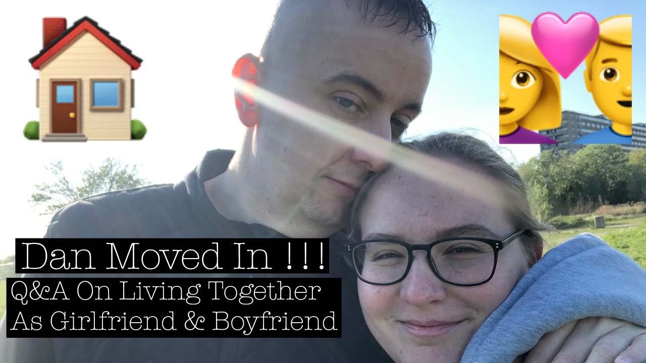 DAN MOVED IN !! // Q&A On Living Together As Girlfriend & Boyfriend 👩 ...