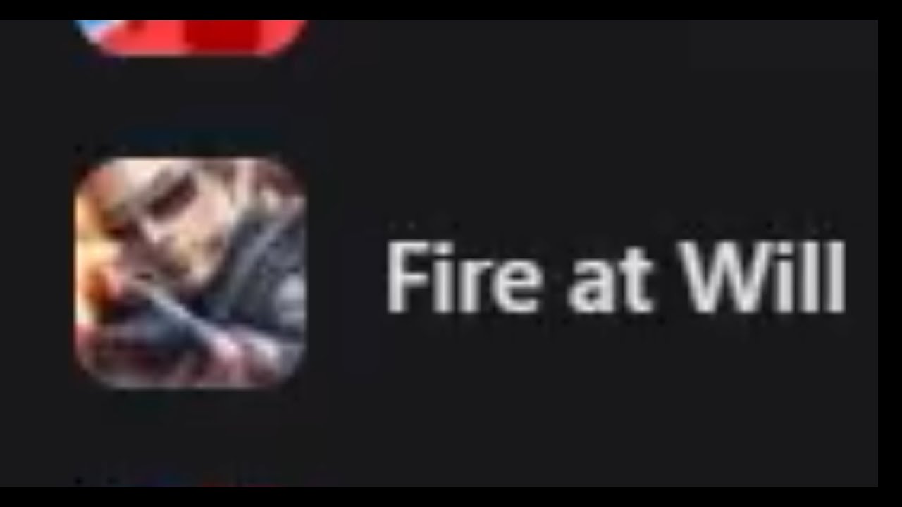 FIRE AT WILL live fb game - YouTube