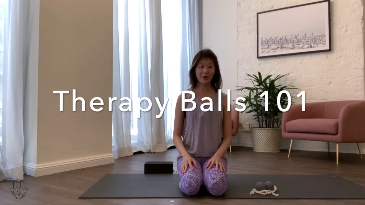 Therapy Balls 101: How to use Therapy Balls | 4 minutes - YouTube