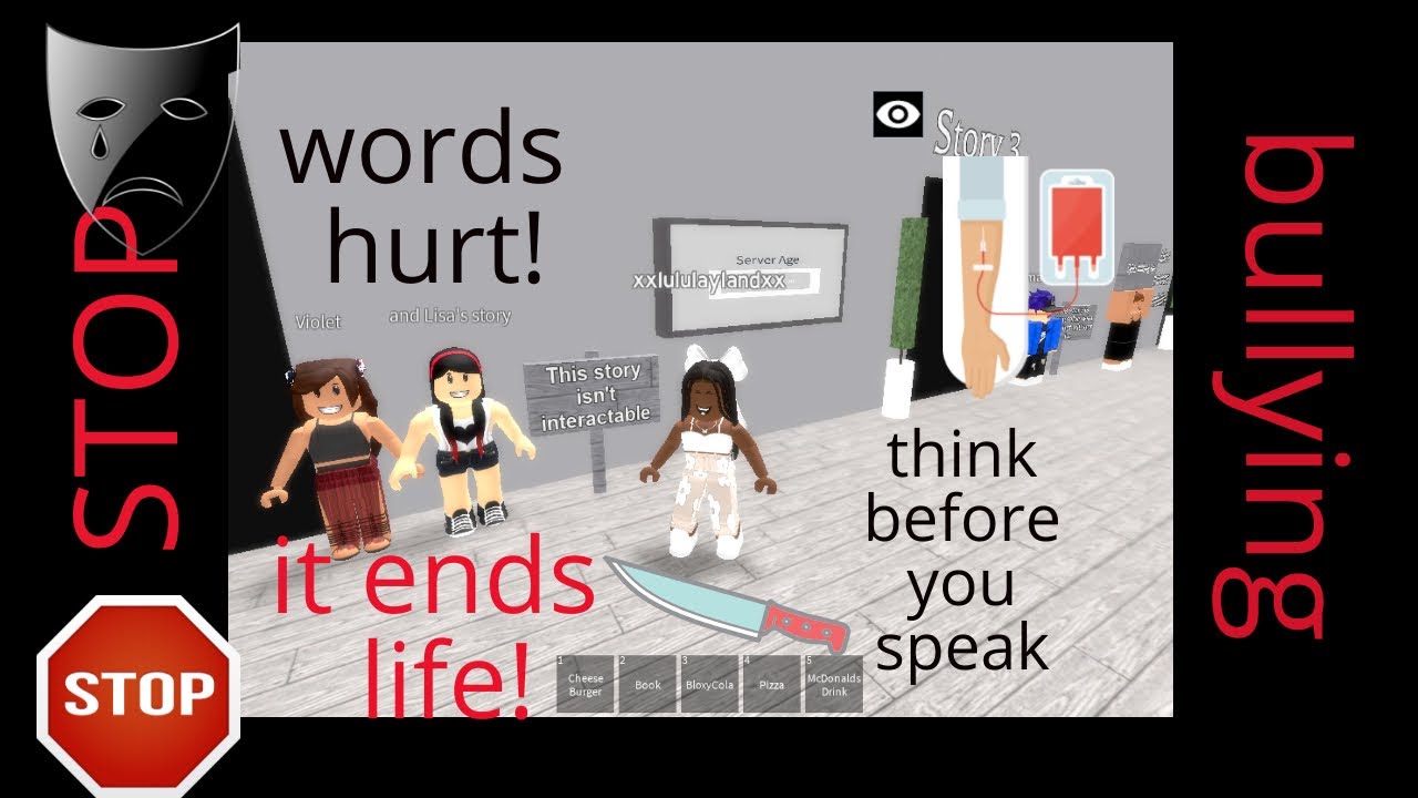 Looking at an bullying game🛑 / anti bullying week - YouTube