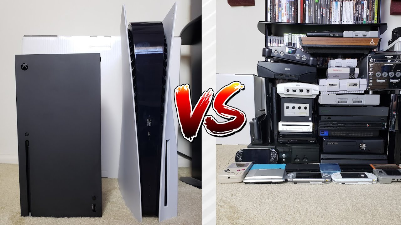 PS5 & Xbox Series X | VS | 18 Other Game Consoles (Size Comparison ...