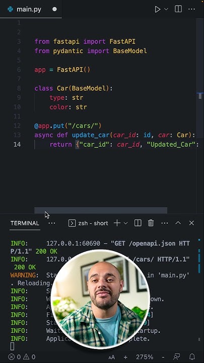 Python Programming - What is a Put API Endpoint using FastAPI - YouTube
