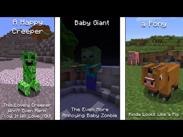 Minecraft Zombie Pony