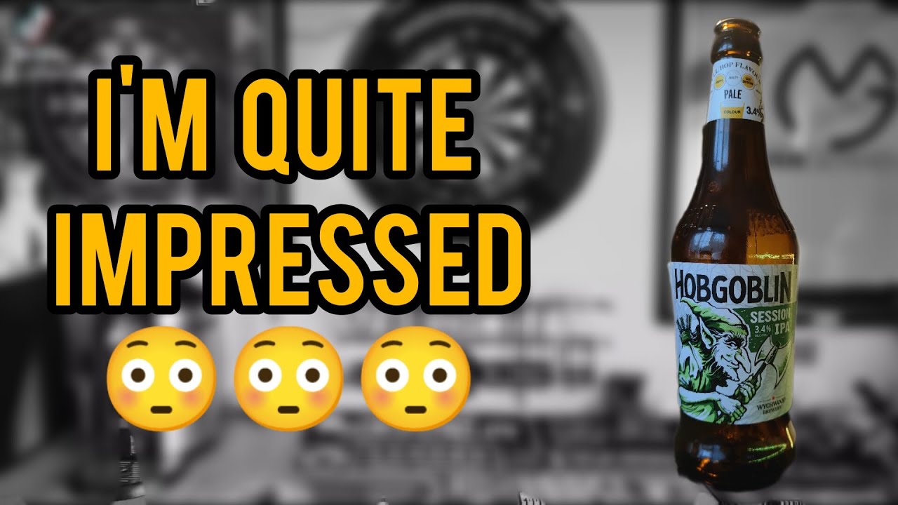 Hobgoblin session IPA 3.4% - Wychwood brewery - review No. 1509 - YouTube