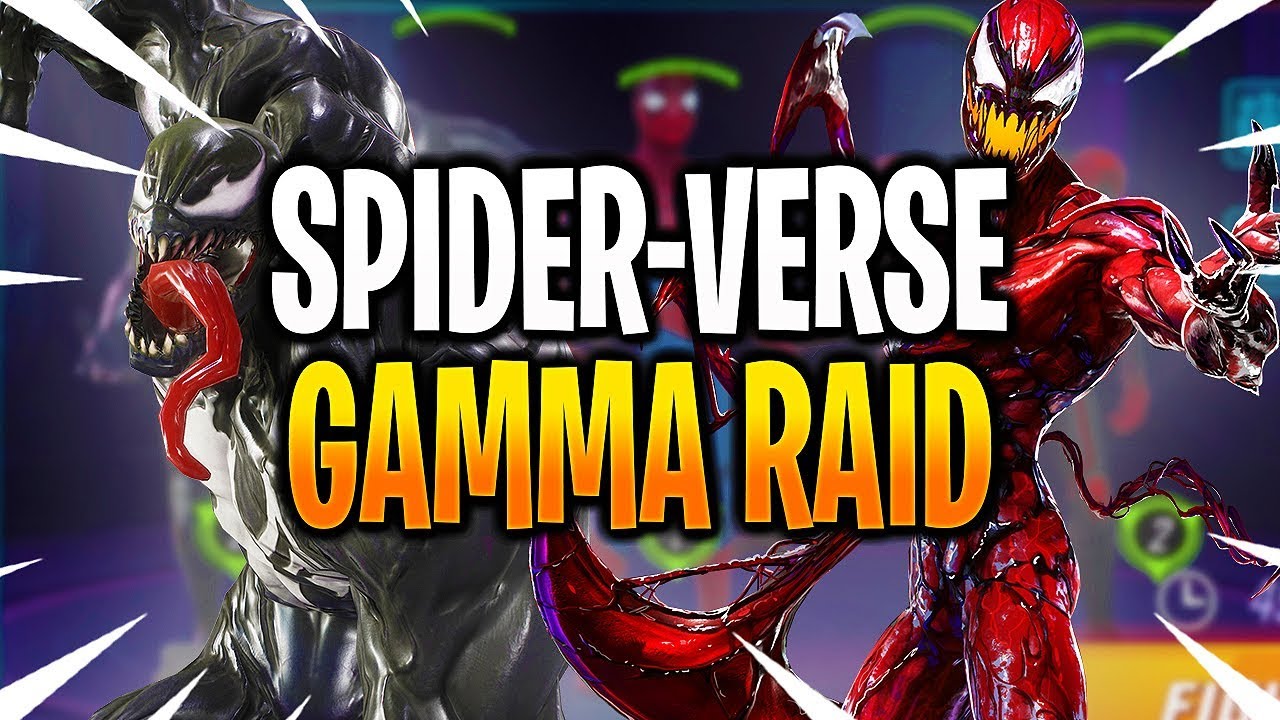 *NEW* 320K+ SPIDER-VERSE TEAM VS GAMMA RAID! - MARVEL Strike Force ...