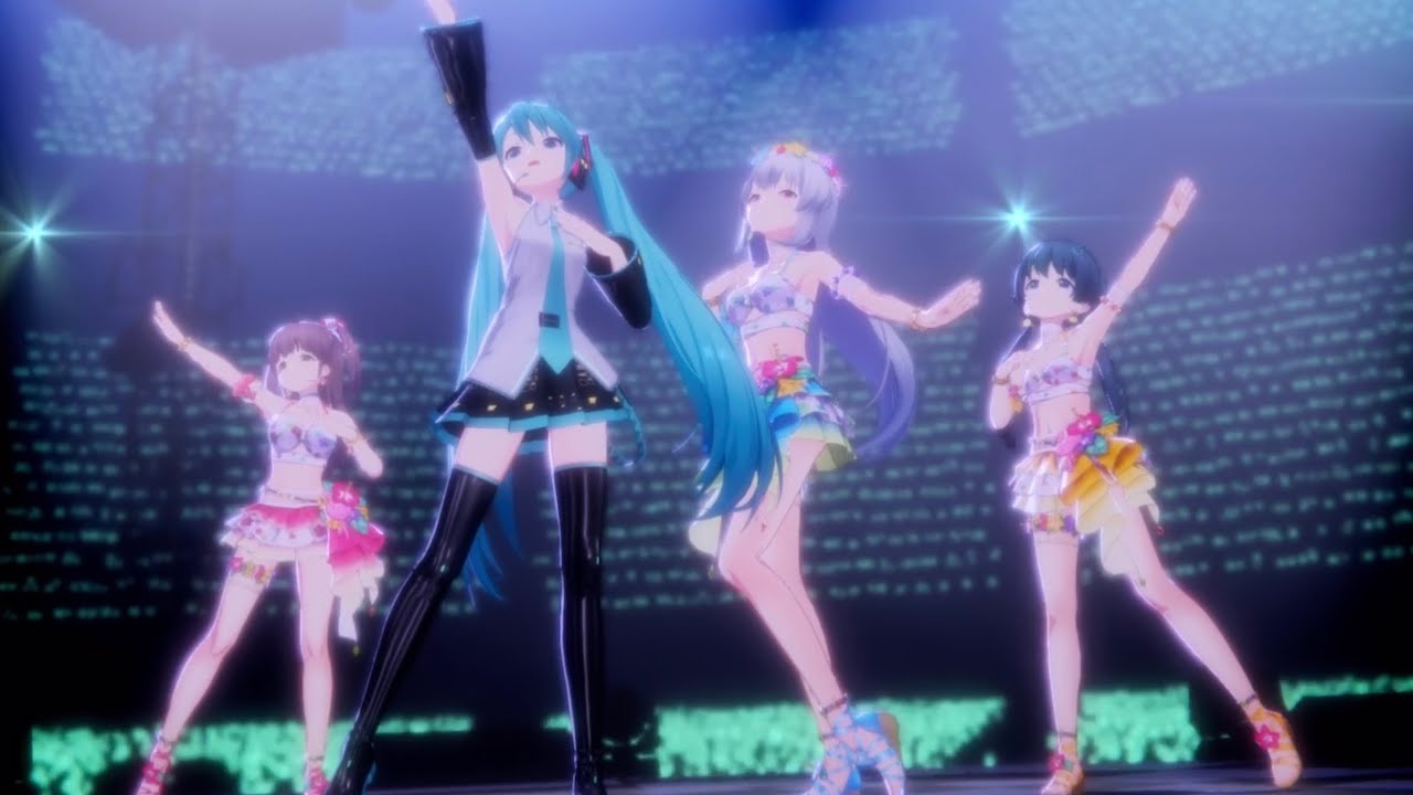 Magical Melody (Swimsuit Ver.) - TRINITYAiLE x Hatsune Miku || IDOLY ...