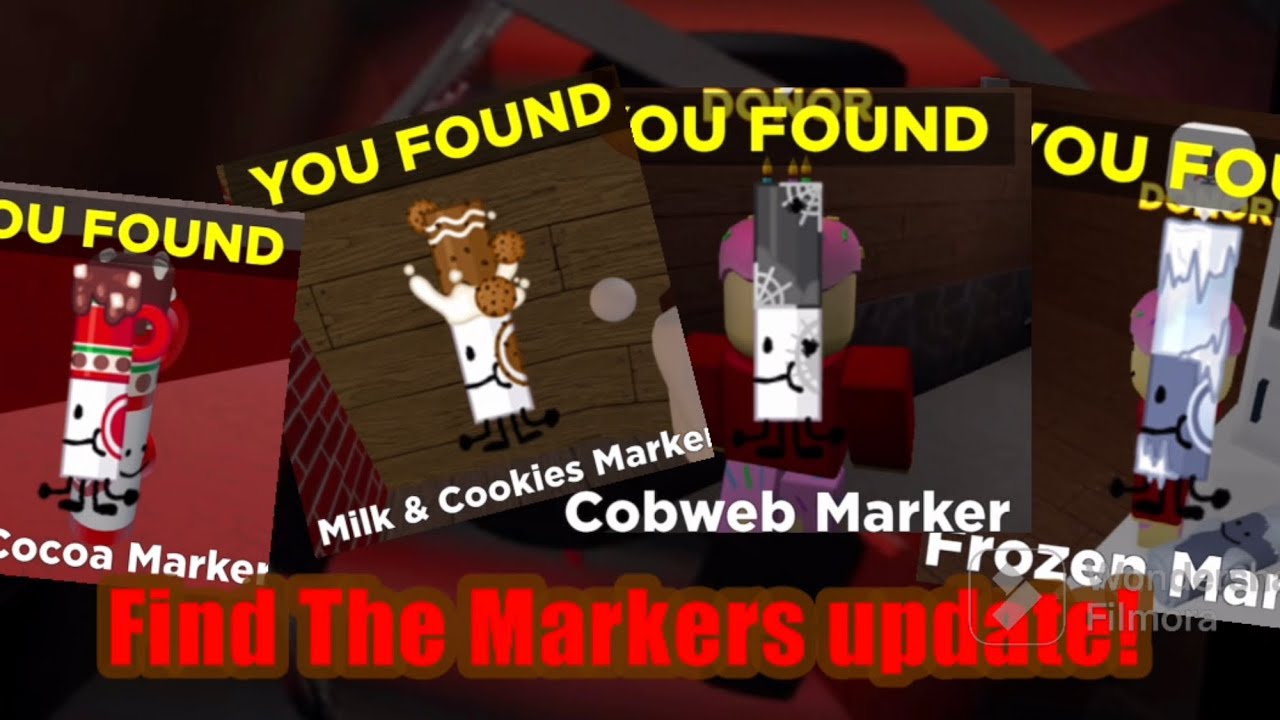 How to get the 4 NEW MARKERS in the new Find The Markers update ...