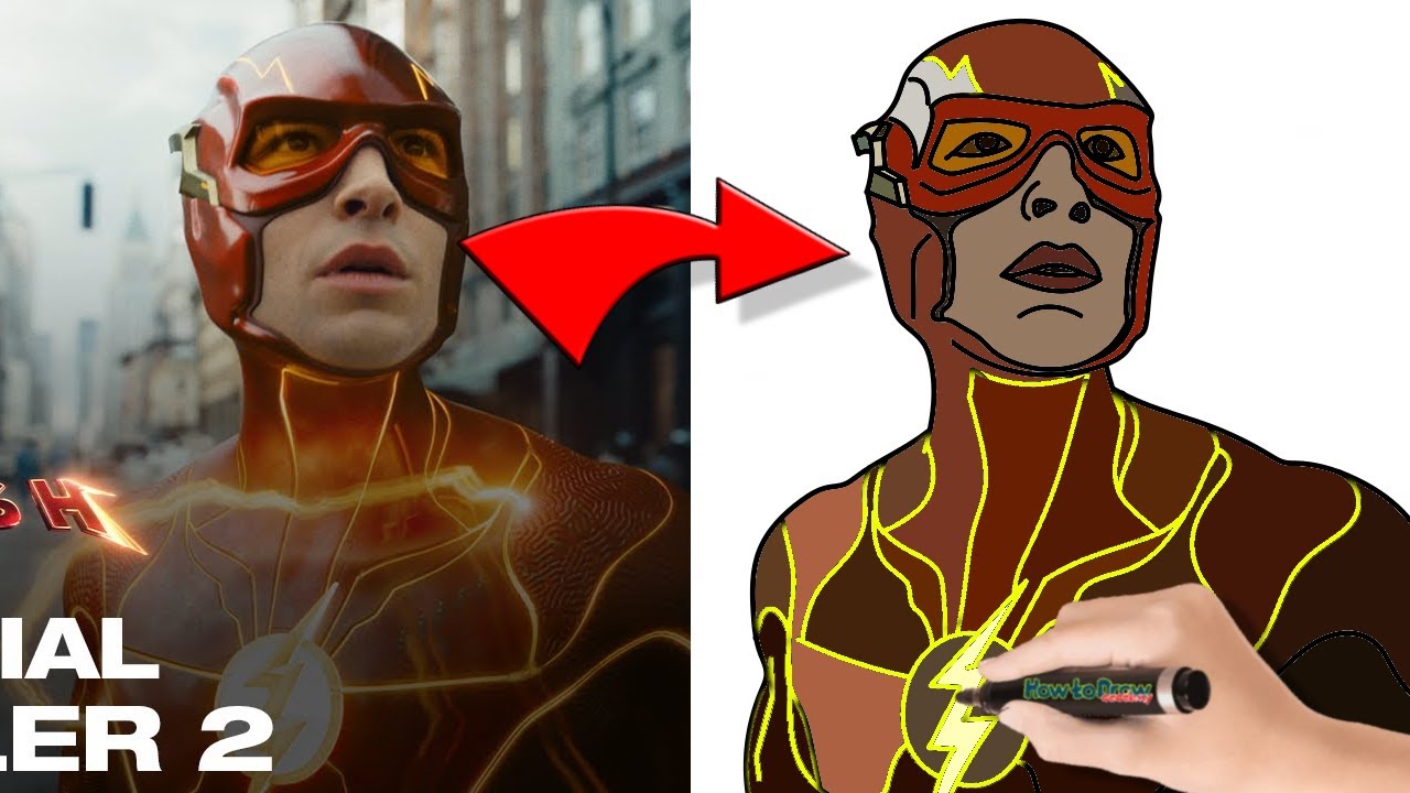 How to Draw The Flash - Official Trailer 2 | Drawing Previews - YouTube