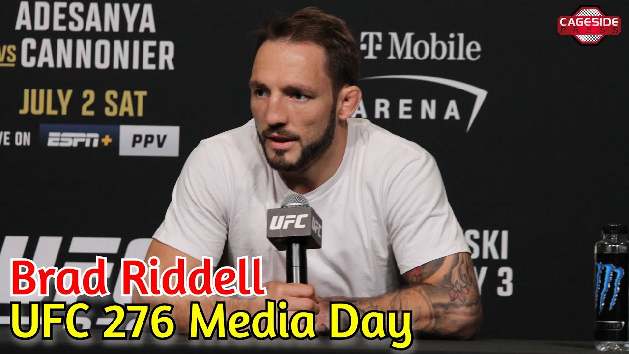 Brad Riddell Previews Fight with Jalin Turner| UFC 276 - YouTube
