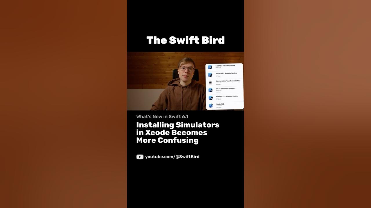 Installing Simulators in Xcode Becomes More Confusing | What’s New in Swift 6.1 - YouTube