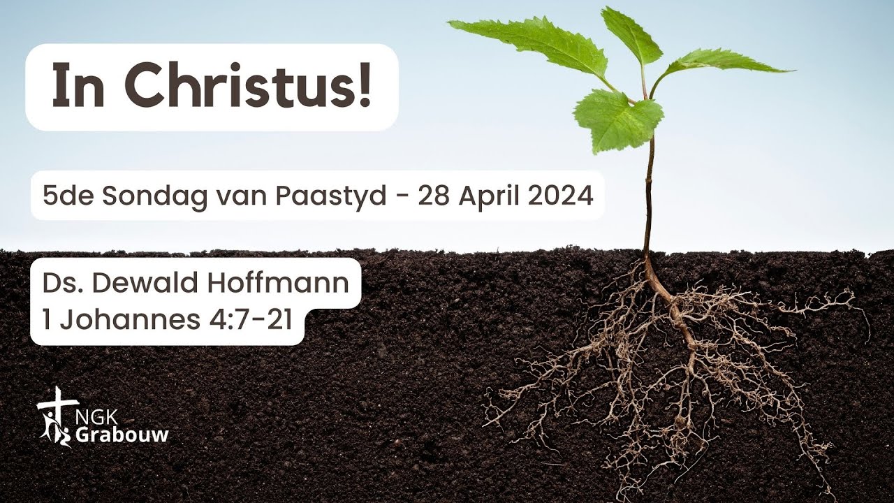 "In Christus!" - Ds. Dewald Hoffmann - YouTube