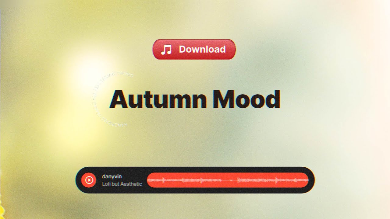 danyvin - Autumn Mood (lo-fi background music) - YouTube