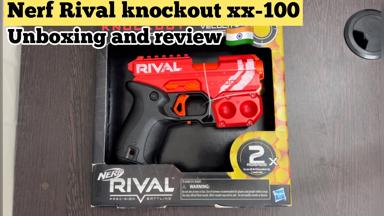 Nerf rival knockout xx-100 unboxing and review - is it worth buying ...