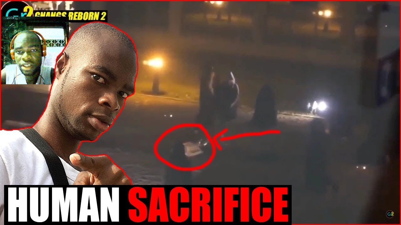 Voici un Exemple de rituel de SACRIFICE HUMAIN - YouTube