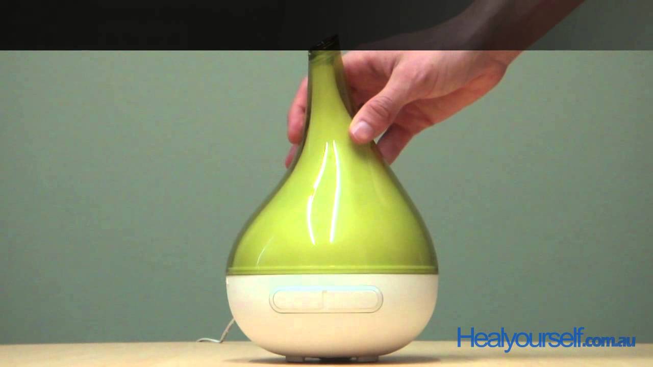aromatherapy diffuser aroma Bloom model - YouTube