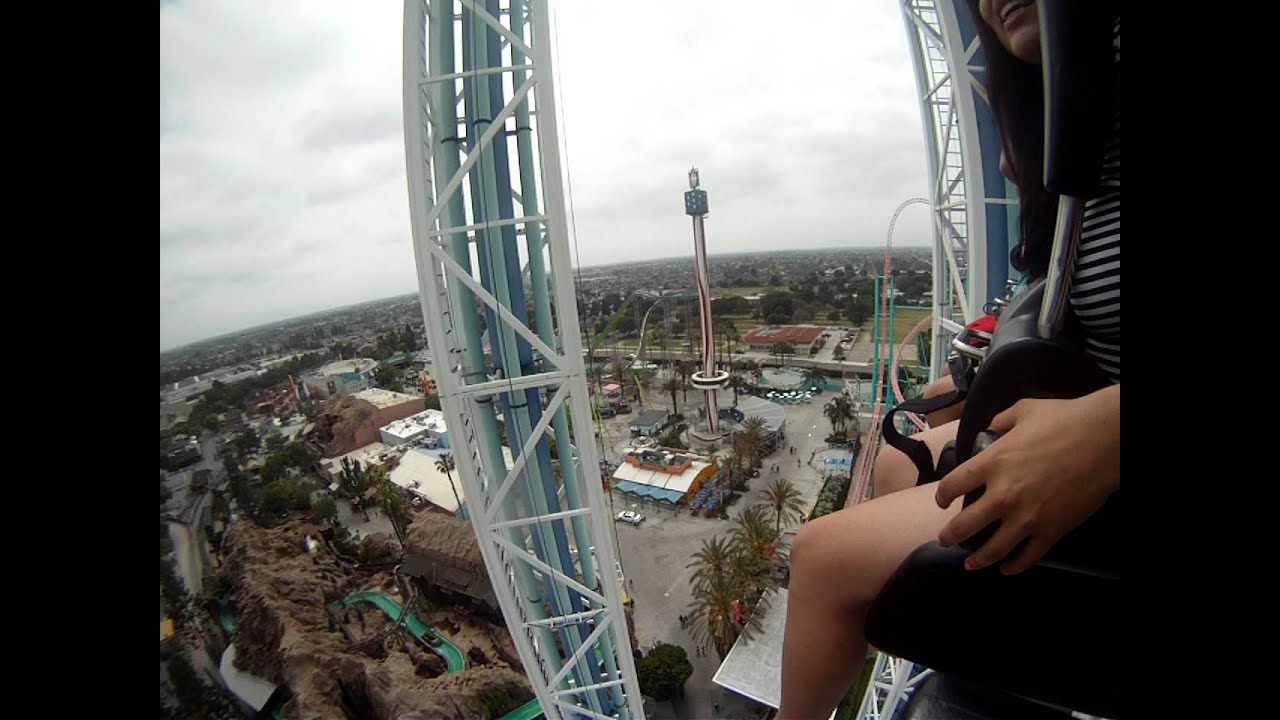 Free Fall- Knott's Berry Farm - YouTube