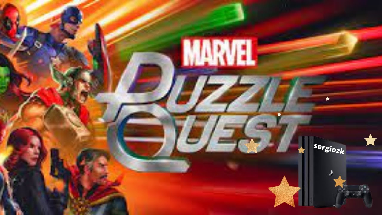 Marvel Puzzle Quest (ps4) - YouTube