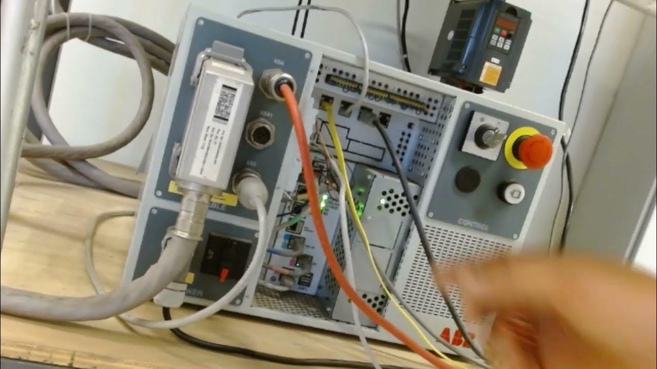 ABB IRC5 -06- Procedimiento para trabajar en modo automático - YouTube