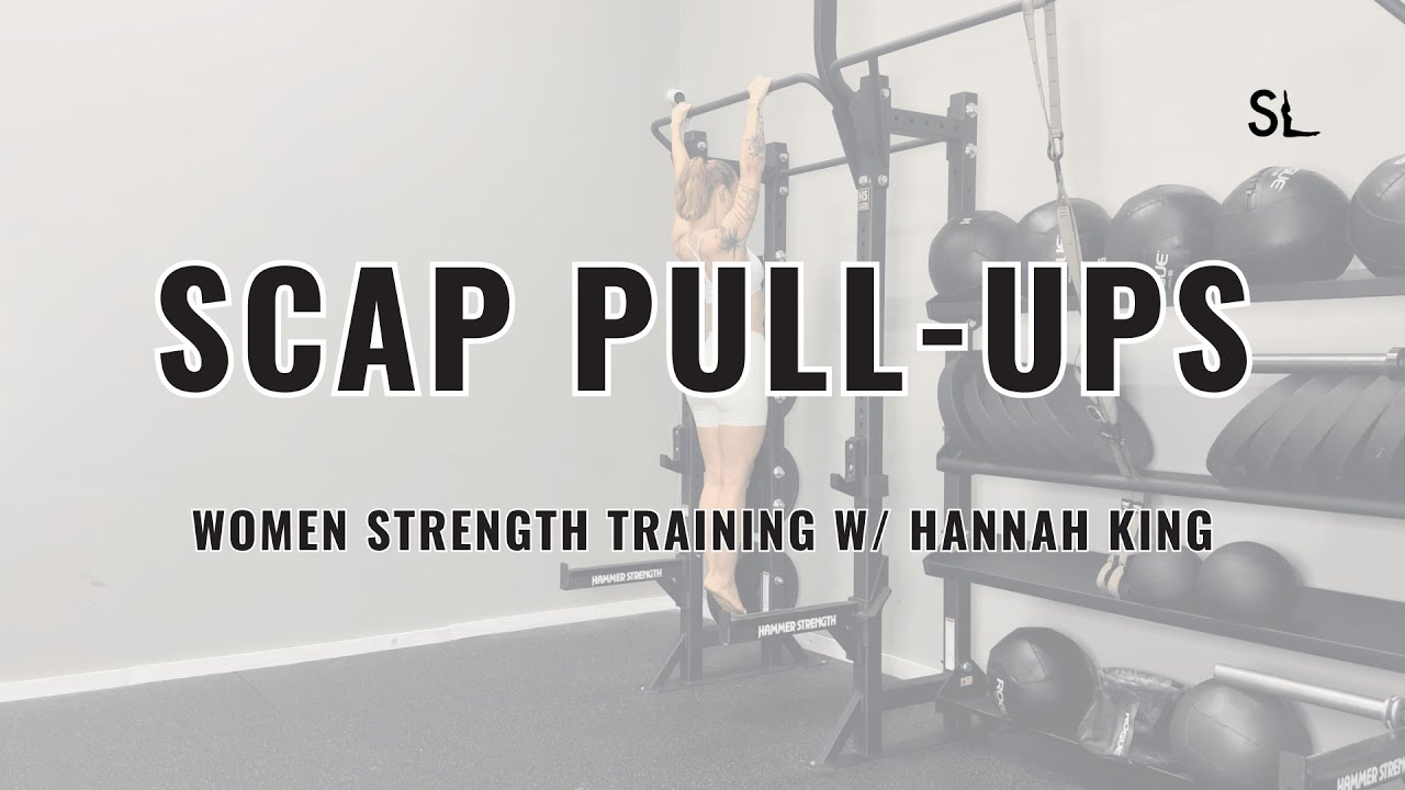 Scap Pull-Ups - YouTube
