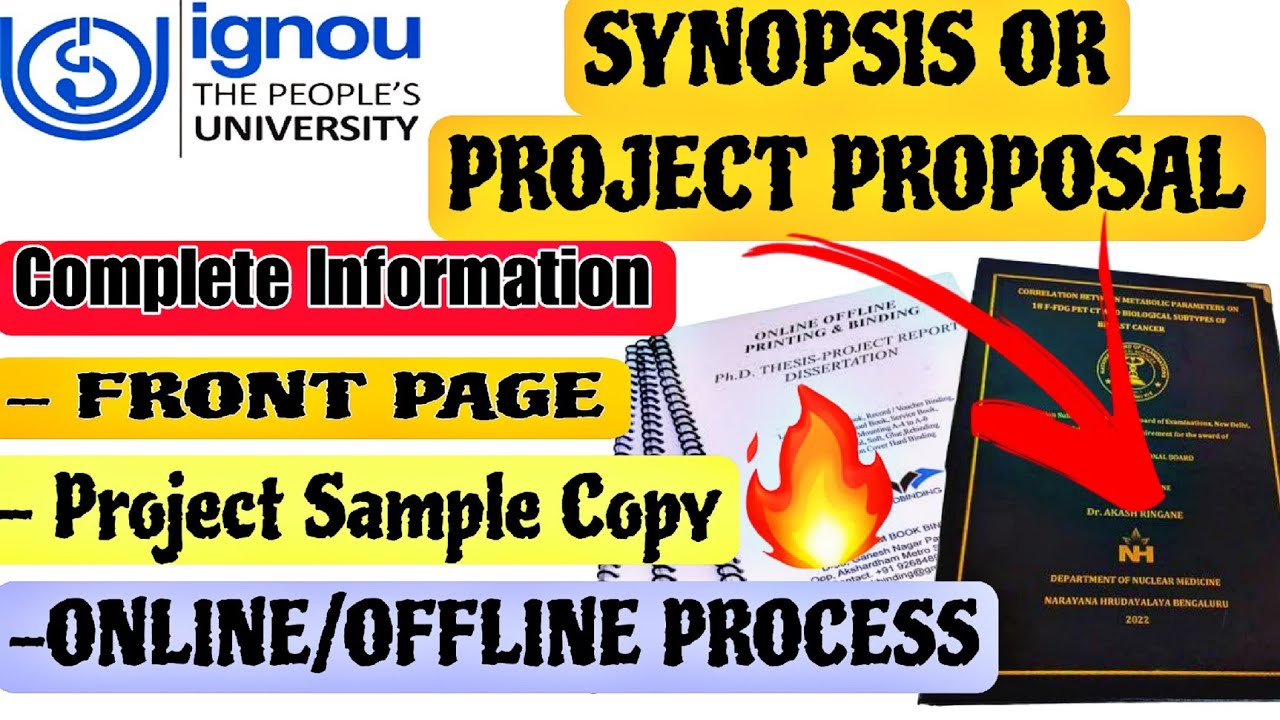 How To Make IGNOU Project Proposal Or Synopsis 100 Aproval Project how-to-make-ignou-project-proposal-or-synopsis-100-aproval-project