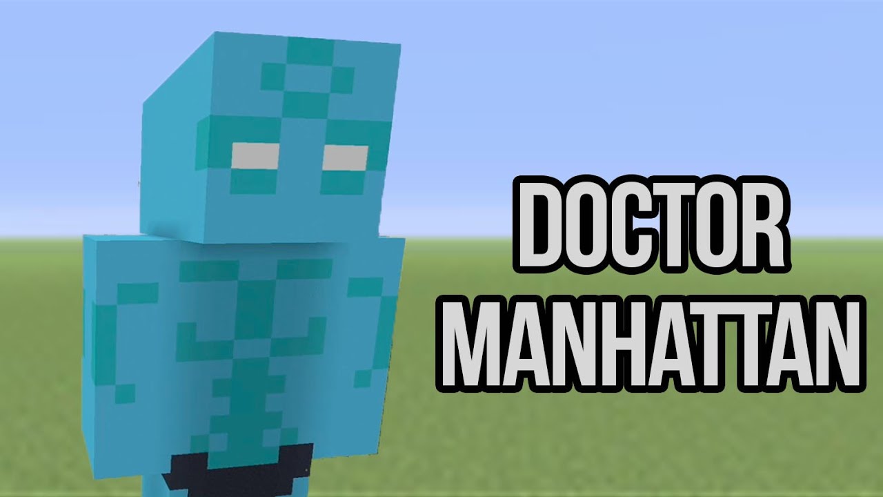 Minecraft | How to Build Doctor Manhattan - YouTube