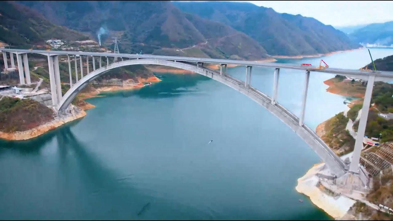 GLOBALink | Expansive arch bridge in China's Guangxi opens to traffic ...