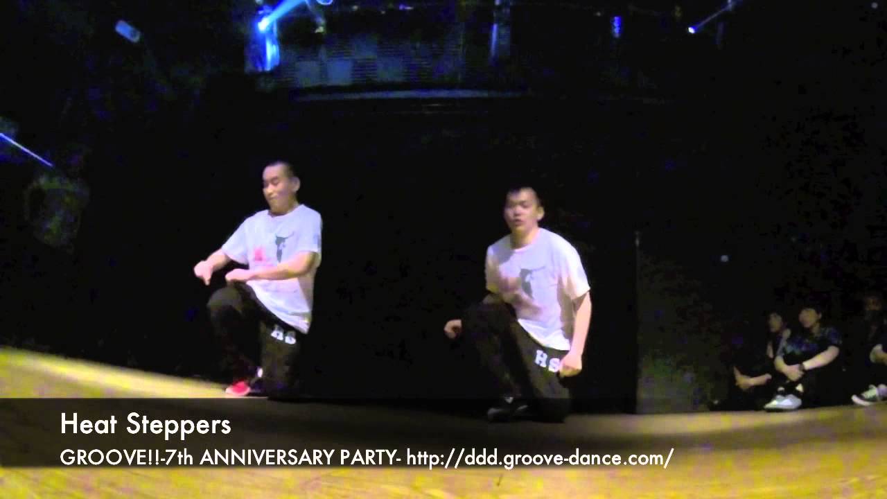 Heat Steppers -GROOVE!! 7th ANNIVERSARY PARTY- - YouTube