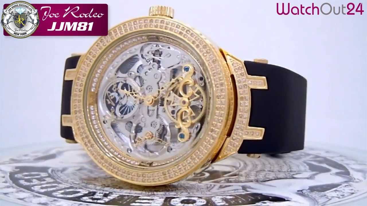 Joe Rodeo Mens Diamond Watches Video Mix - 8 Watches - YouTube