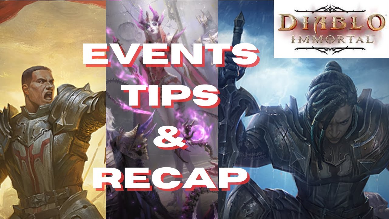 Current Events, Recap, Tips and Tricks | Diablo Immortal - YouTube