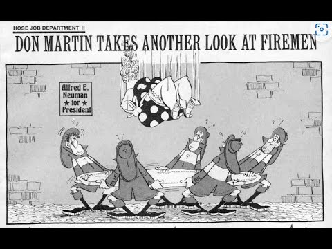 "Don Martin Takes Another Look At Firemen." MAD's Don Martin cartoons ...