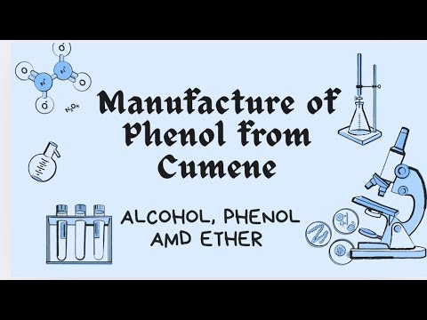 Manufacture of Phenol from Cumene | Alcohol, Phenol and Ethers | NCERT ...