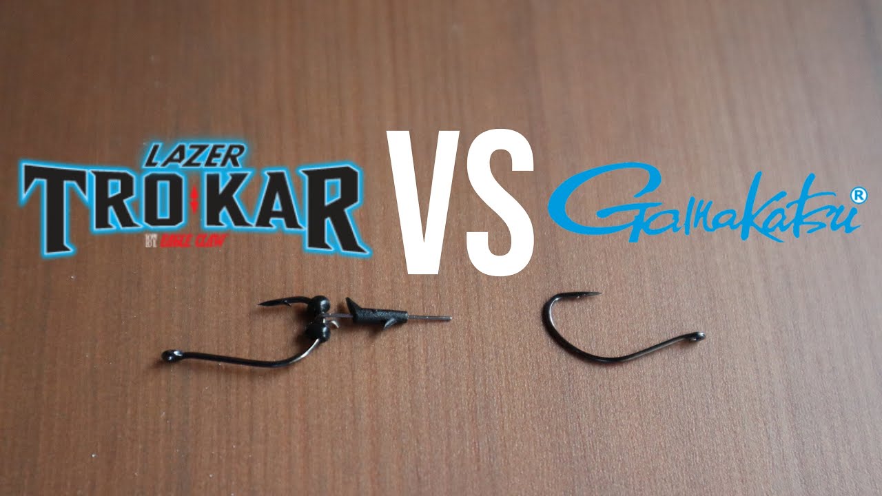 Is This The New #1 Drop Shot Hook?? Trokar AXS Drop Shot Hook vs ...