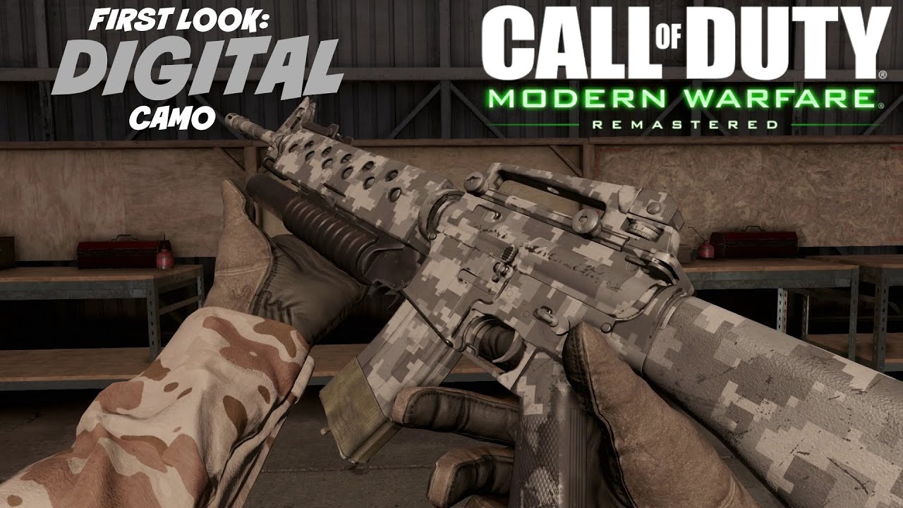 Digital Camo First Look (CoD:MWR) - YouTube