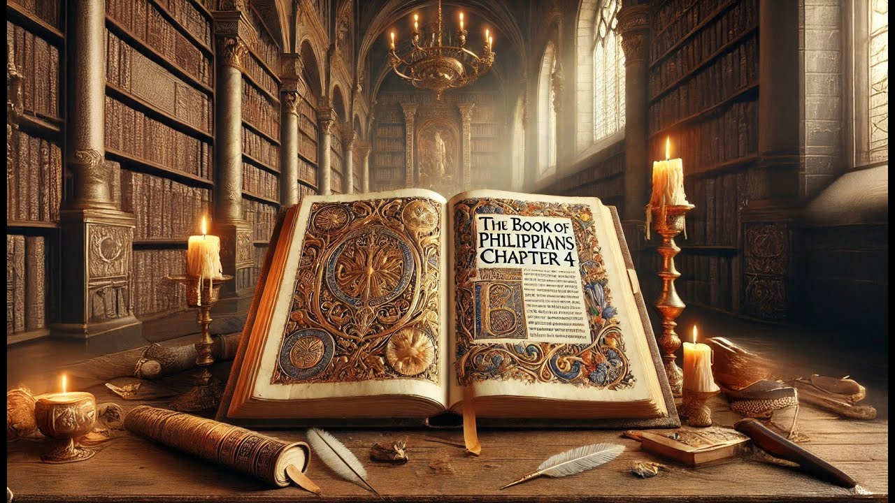 SacredKJVBeats presents ...The Book of Philippians Chapter 4 https://youtu.be/SFjGgEWhrsI # ...